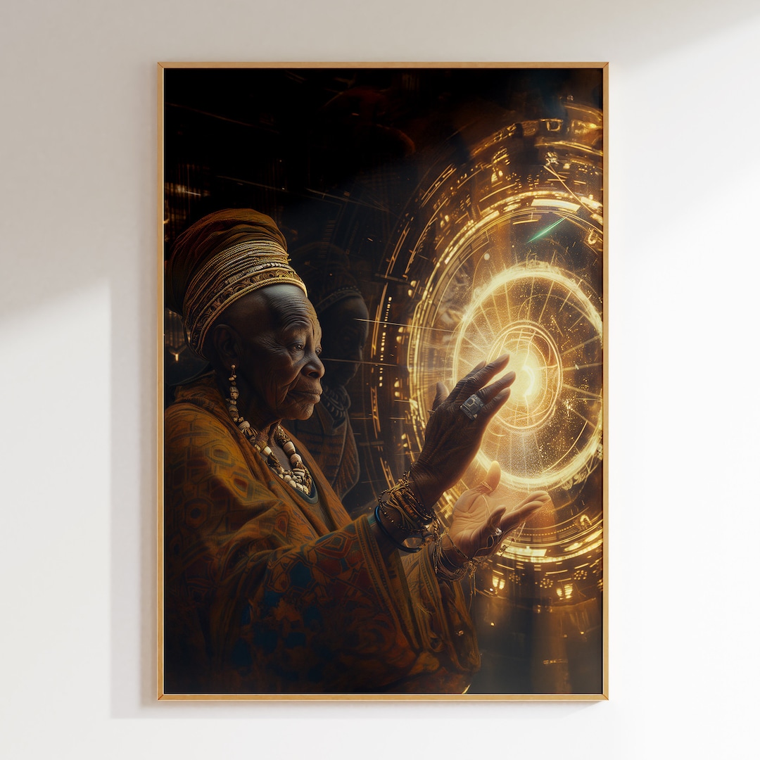 African Royalty, Digital Downloadable Wall Art, Printable Wall Art ...