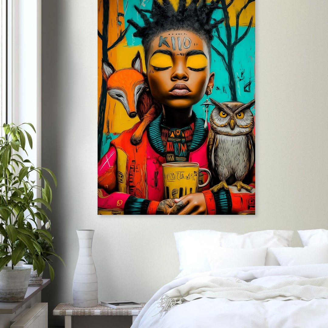 Spirit Animals: African Legacy Wall Art Poster (2) - Etsy
