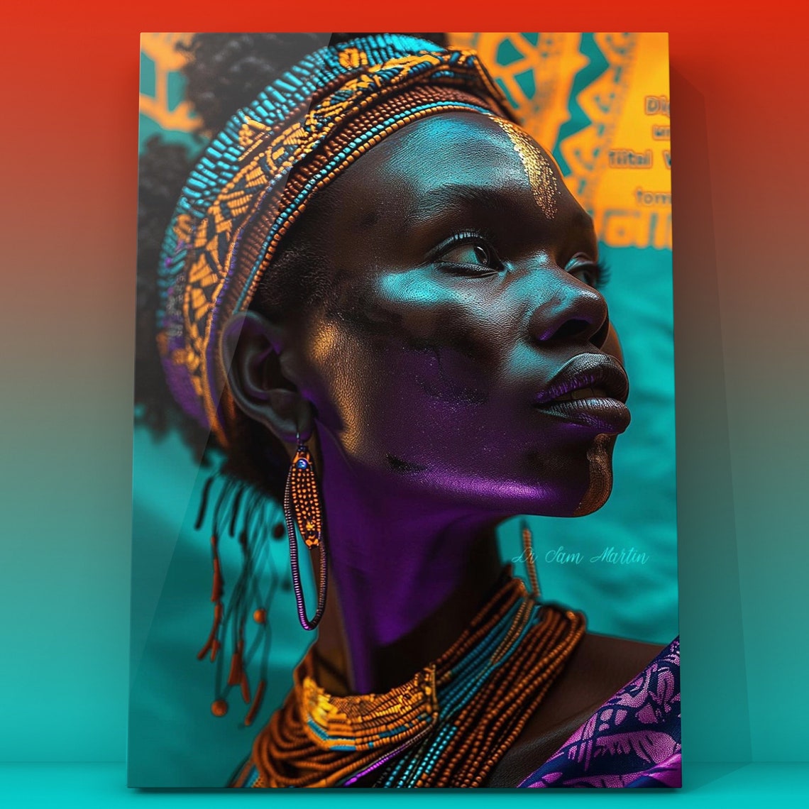 Black Excellence: Fantasy 45. Black Art. UNFRAMED - Etsy