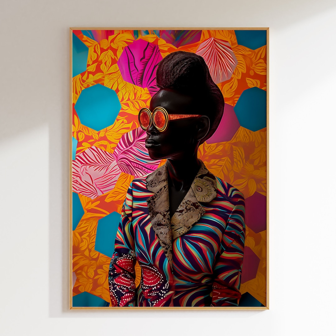 African Abstract Art, Digital Download, Wall Art, PRINTABLE Digital ...