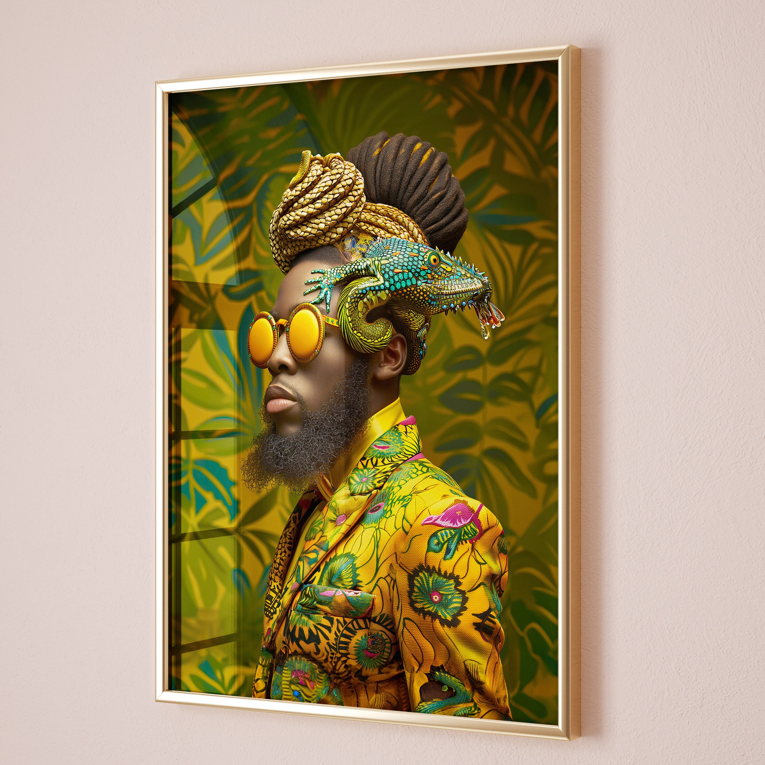 African Fantasy Wall Art, Digital Download, Wall Art, PRINTABLE Digital ...