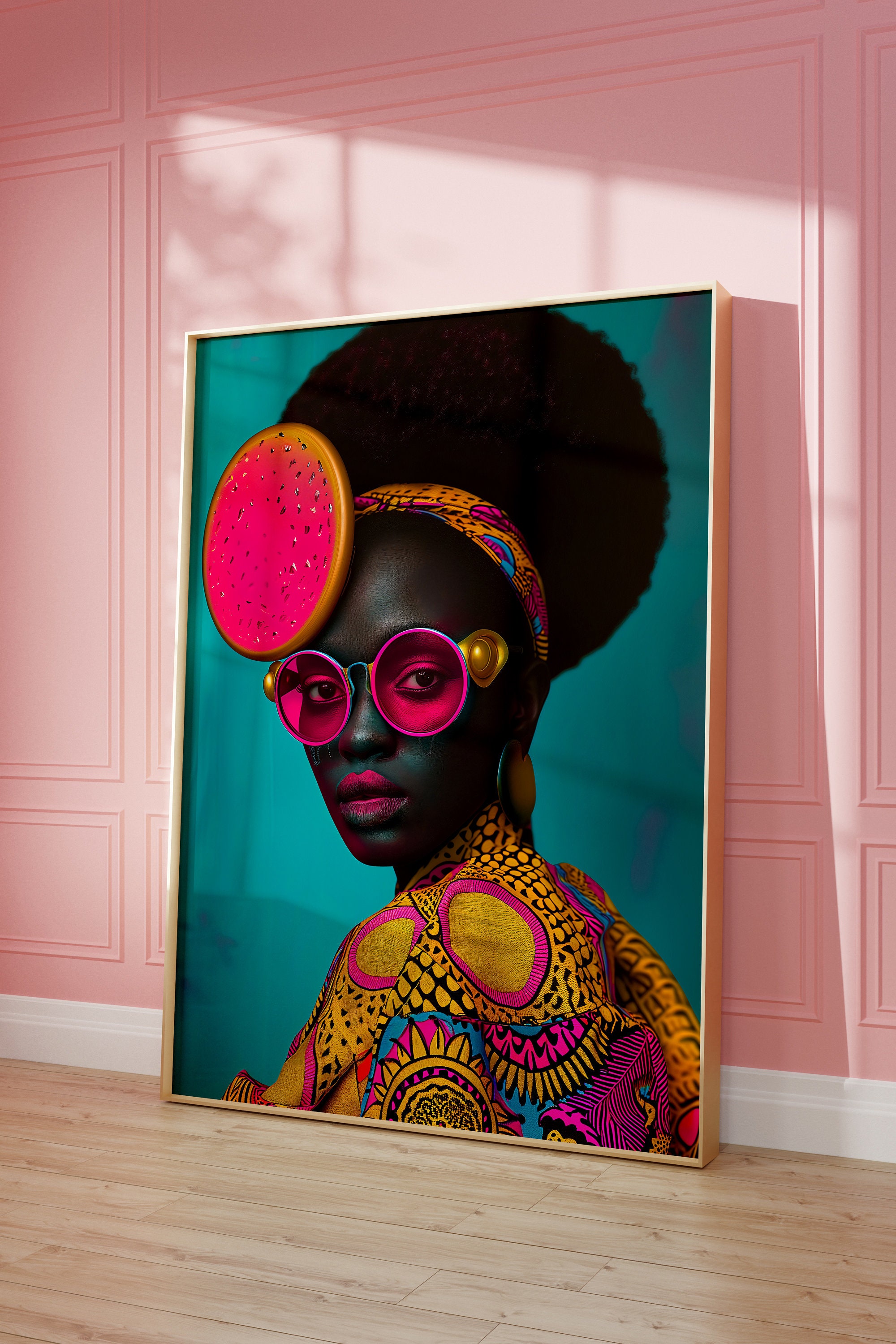 African Art, Digital Downloadable Wall Art, Trendy Decor, Printable ...