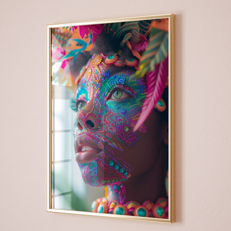 African Royalty, Digital Downloadable Wall Art, Printable Wall Art ...