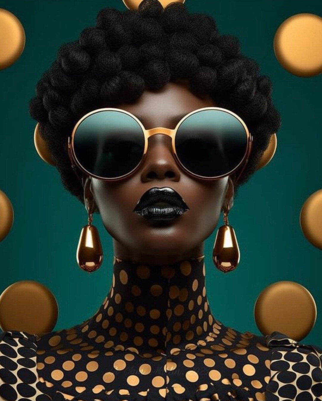 Black Excellence: Fantasy 27. Black Art. UNFRAMED - Etsy