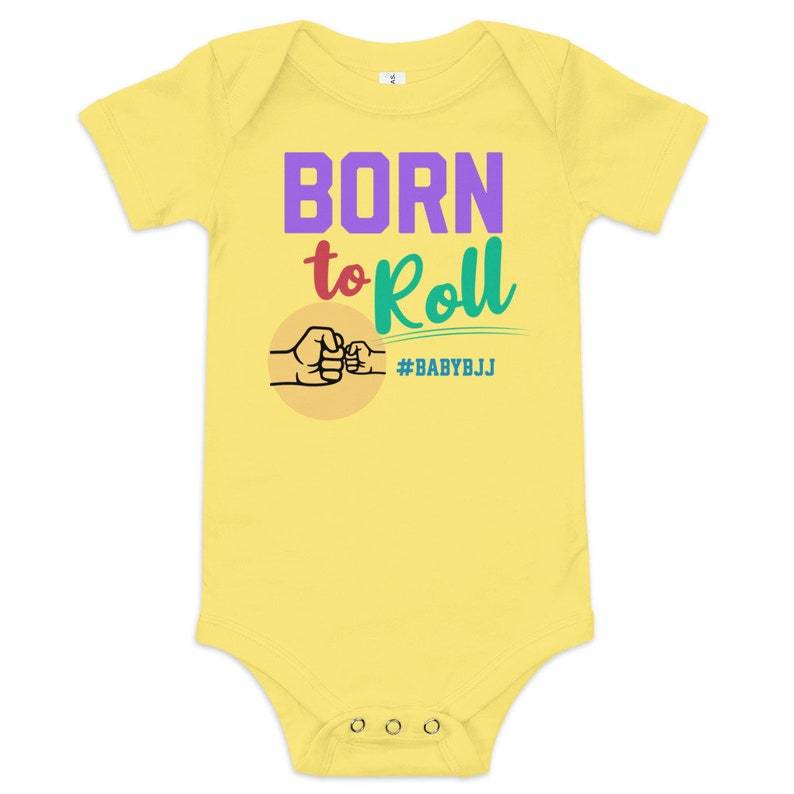 Baby Jiu Jitsu Onesie® Born to Roll BJJ Baby Short Sleeve - Etsy