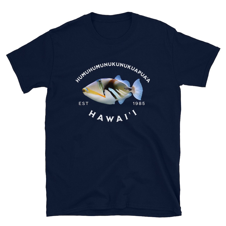 Humuhumunukunukuapuaa Hawaii State Fish Classic Short-sleeve - Etsy
