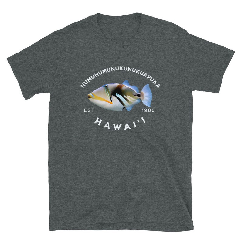 Humuhumunukunukuapuaa Hawaii State Fish Classic Short-sleeve - Etsy