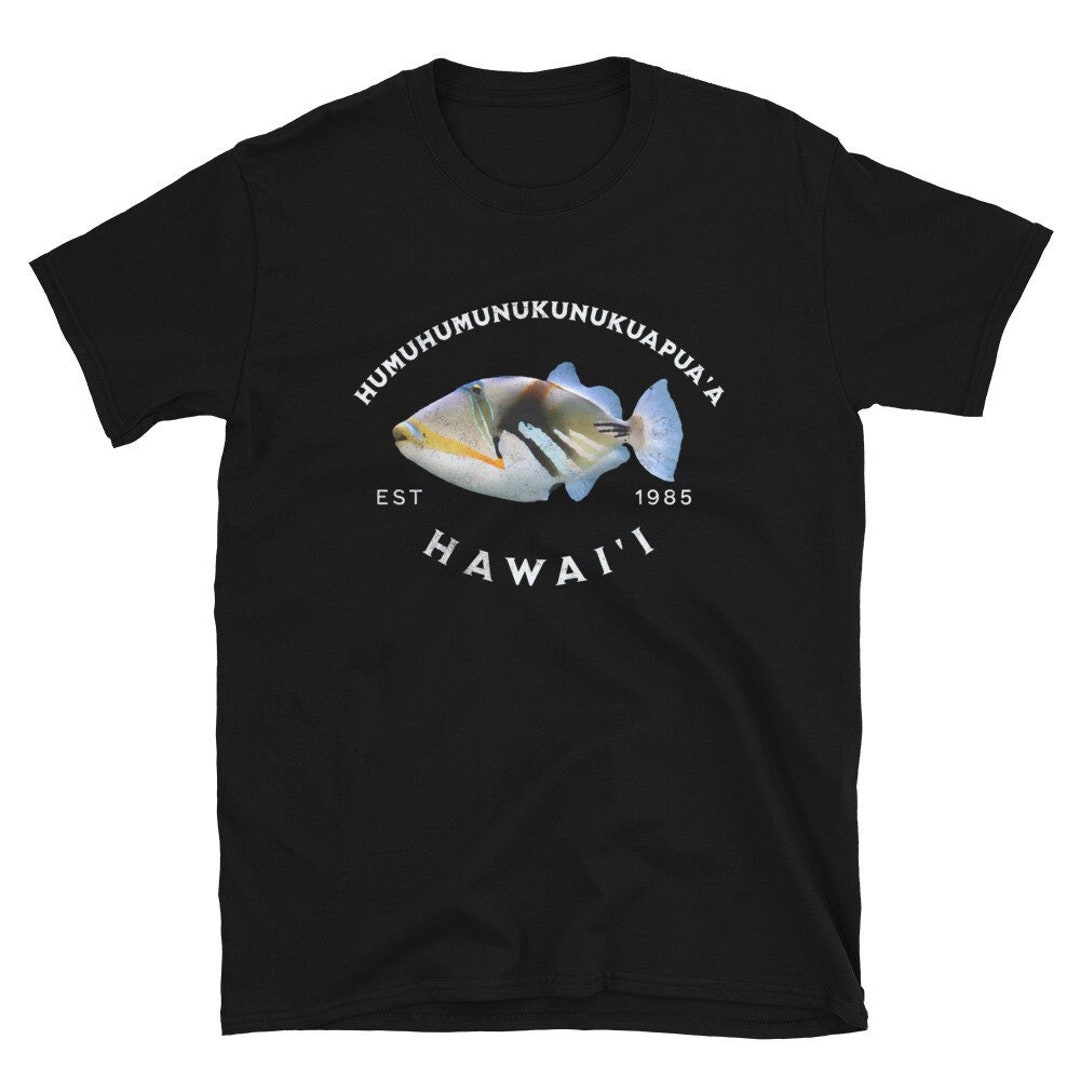 Humuhumunukunukuapuaa Hawaii State Fish Classic Short-sleeve Unisex T ...