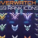 CHAMPION Rank Icons Animated Ranked Overlay OW2 OBS/TWITCH - Etsy