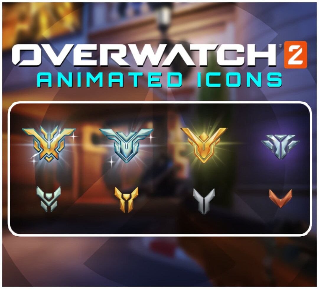 Overwatch 2 - Animated & Static Ranked Overlays (bronze - T500) OBS ...
