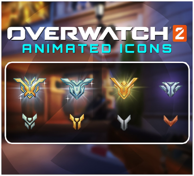 Overwatch 2 - Animated & Static Ranked Overlays (bronze - T500) OBS ...