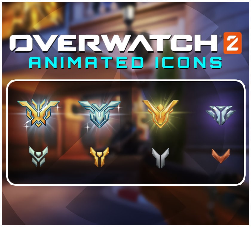 Overwatch 2 - Animated & Static Ranked Overlays (bronze - T500) OBS ...