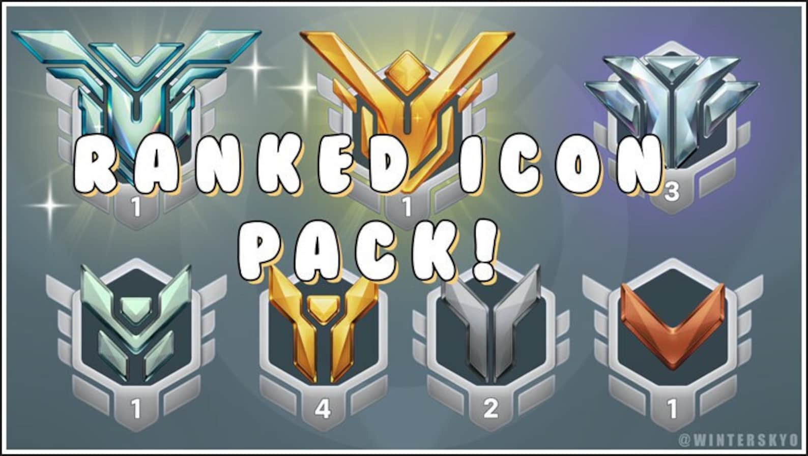 Overwatch 2 - Ranked Icons - Etsy