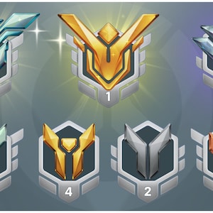 Overwatch 2 - Ranked Icons - Etsy