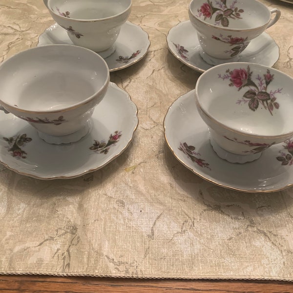 Rose Pattern China - Etsy