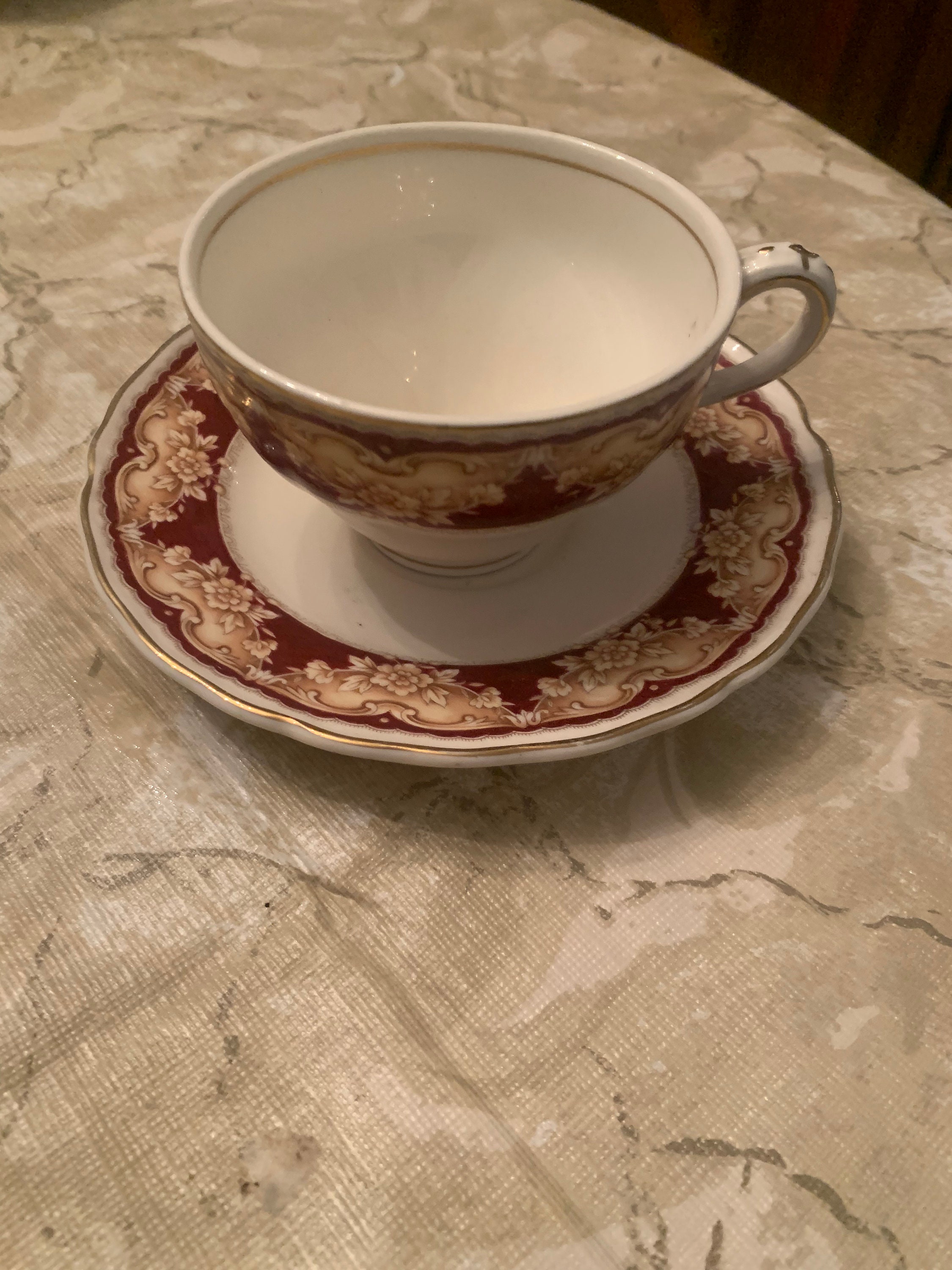 Marlborough Royal Petal Grindley England Cup and Saucer Sets - Etsy