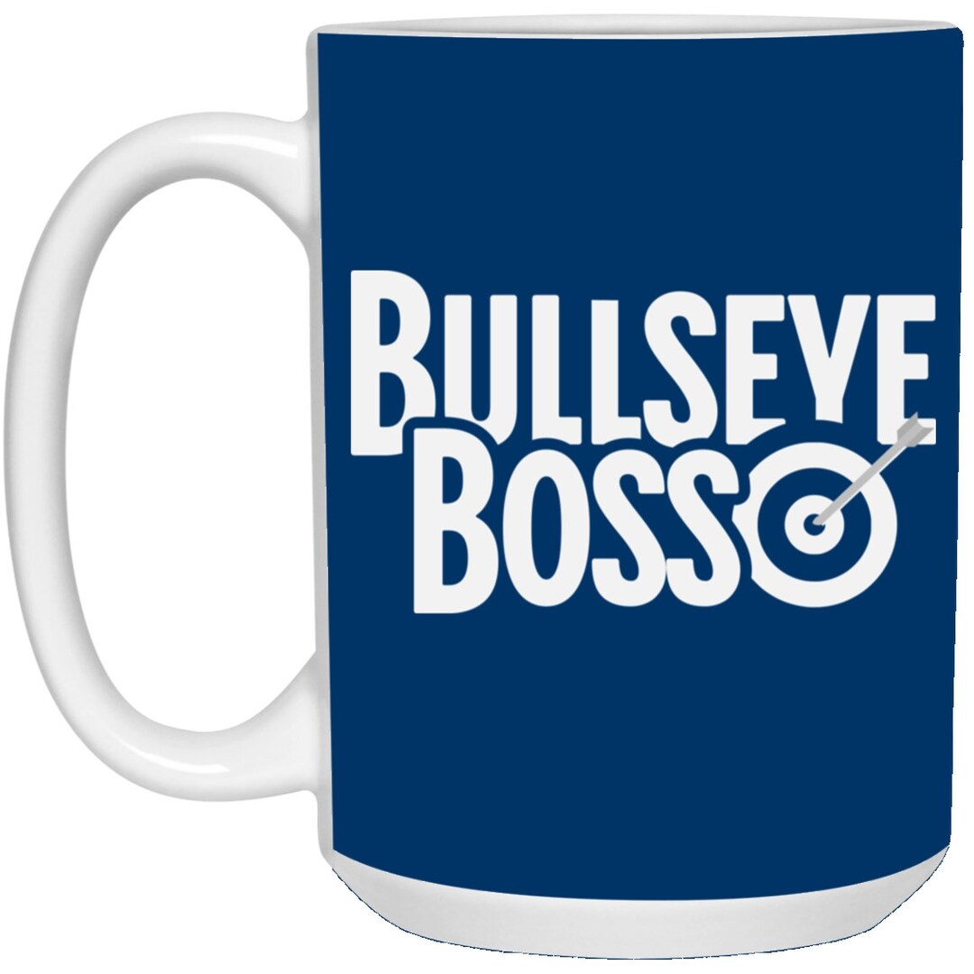 Bullseye Boss Archery Gift for Bow and Arrow Hunters - 15oz Bullseye ...