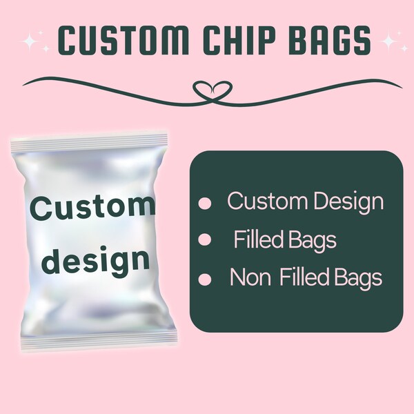 Custom Chip Bags - Etsy