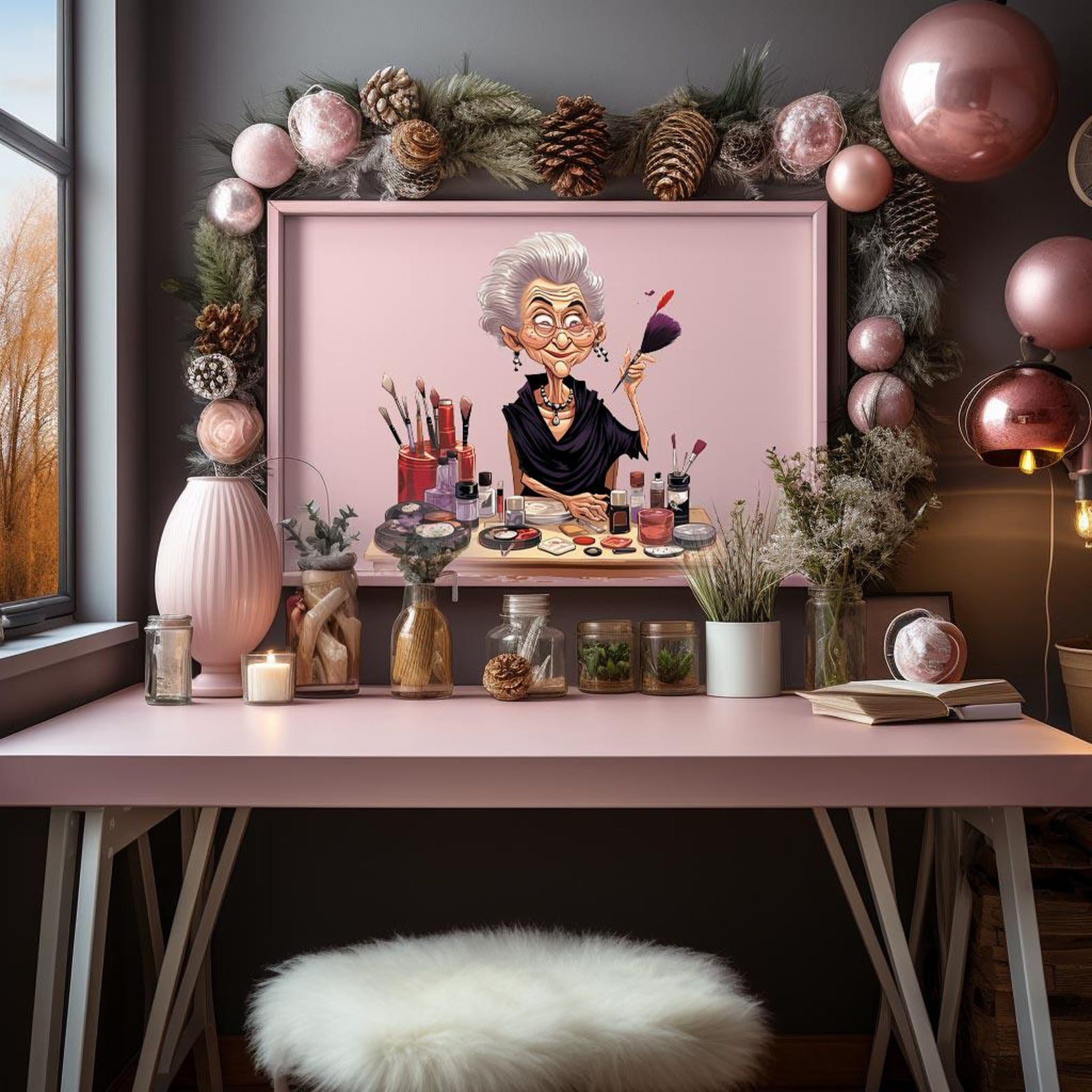 Beauty Funny Old Ladies Clipart | Funny Old People | Cheerful Old Lady ...