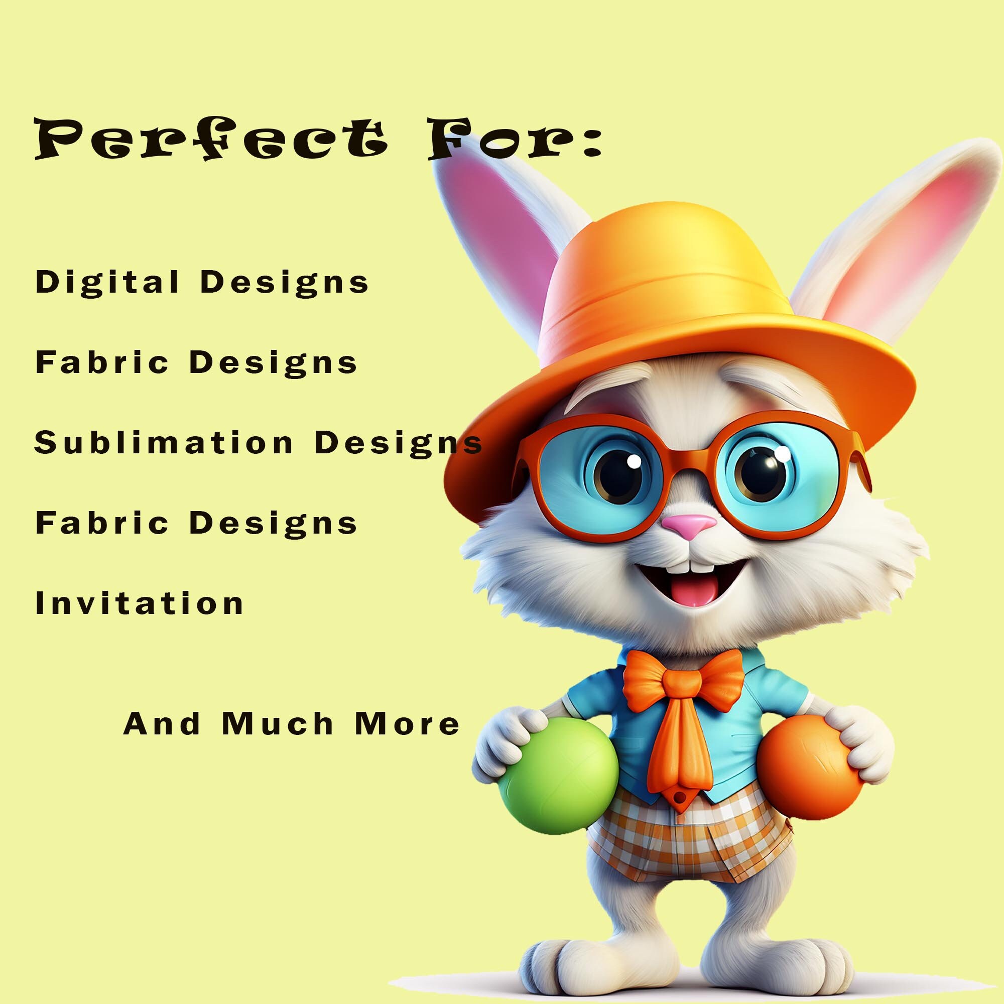 Cute Funny Bunny Clipart, Easter Clipart, Spring Clipart , Nursery ...