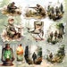 Hunting Clipart Bundle Set | Deer, Duck and Target | Transparent PNG ...