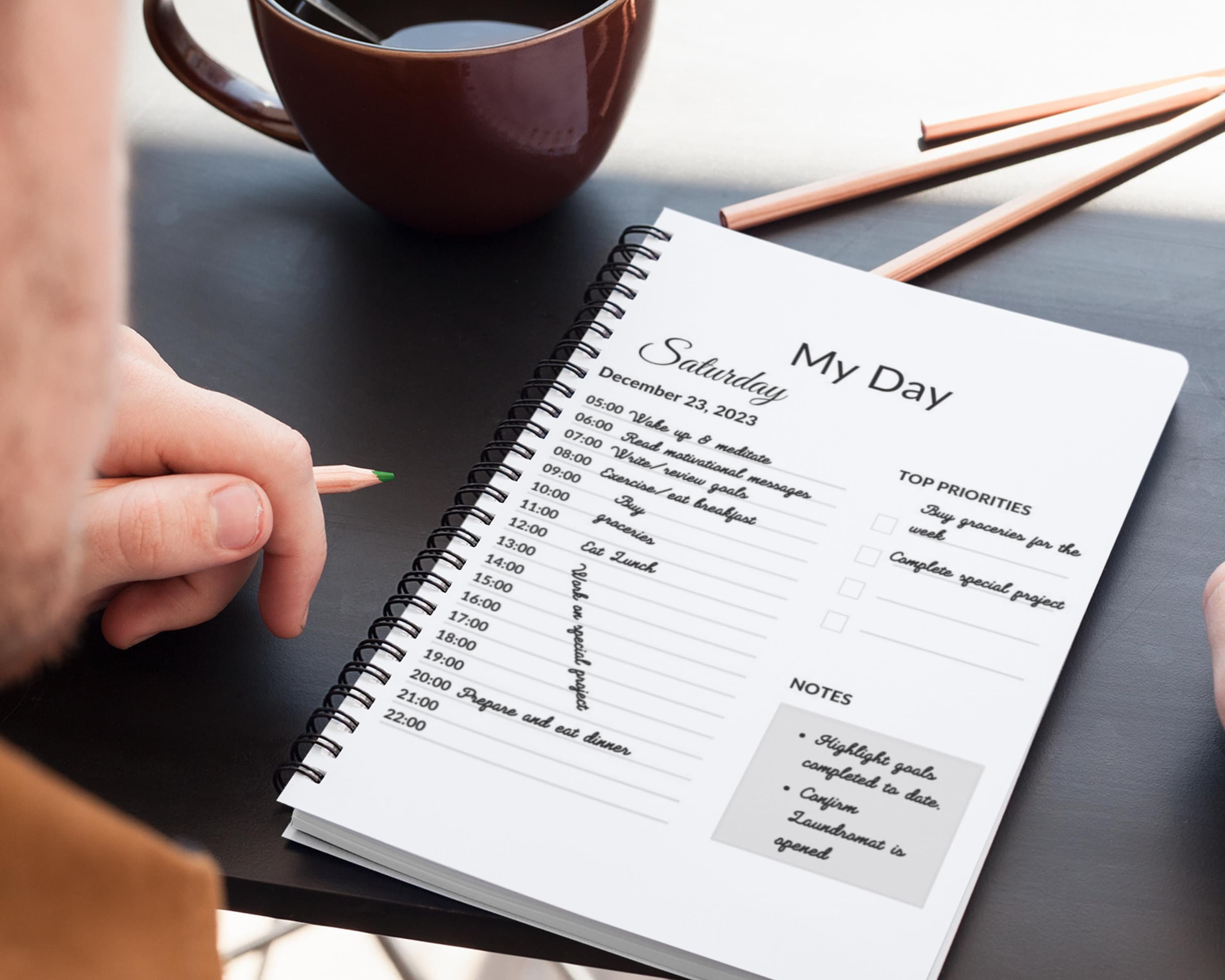 2023 Printable Daily Planner for Work/personal Purposes, 365 Planner ...