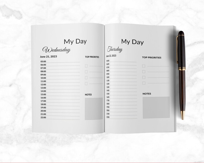 2023 Printable Daily Planner for Work/personal Purposes, 365 Planner ...