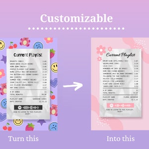 Spotify Playlist Template for Instagram- Instagram Templates- Canva ...