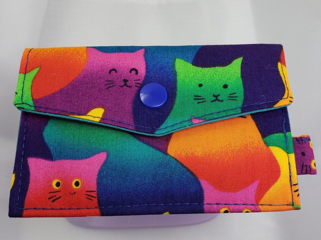 Fabric Card Holder Wallet Pouch for Organizing Business Cards, Gift ...