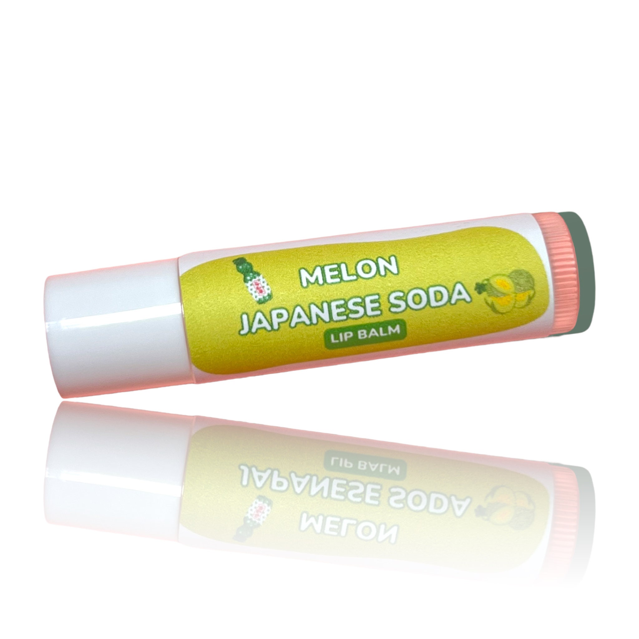Melon Ramune Lip Balm - Melon Japanese Soda Lip Balm for Dry and ...