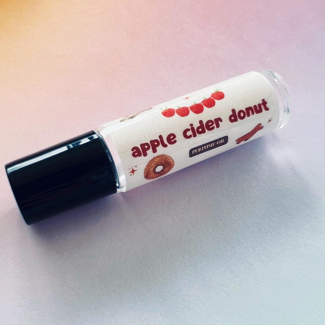 Apple Cider Donut Perfume Roll on - Apple Cider Rollerball Perfume ...
