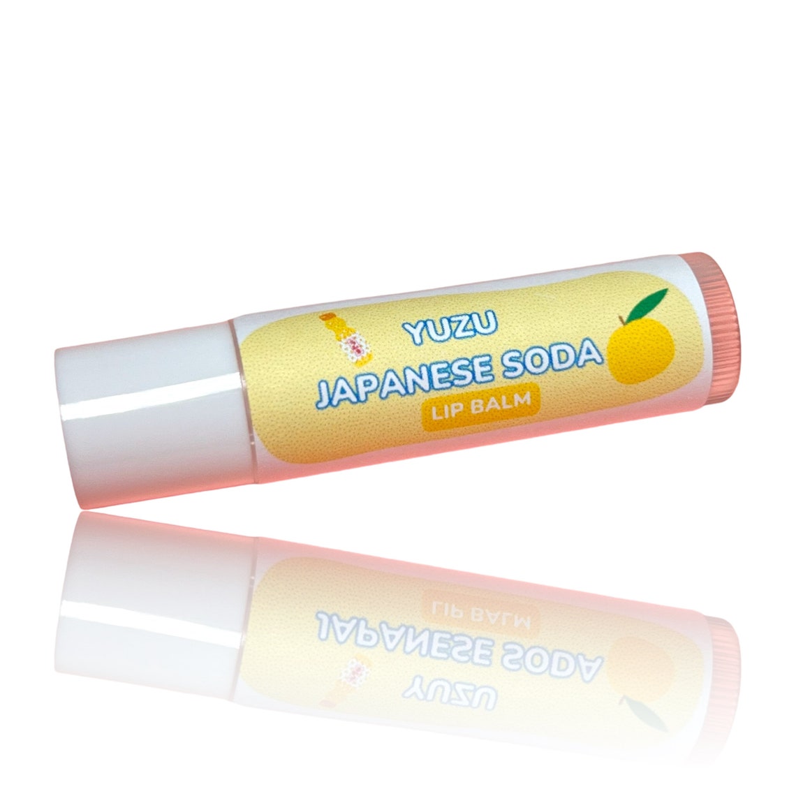 Yuzu Ramune Lip Balm Yuzu Japanese Soda Lip Care for Chapped and Dry ...