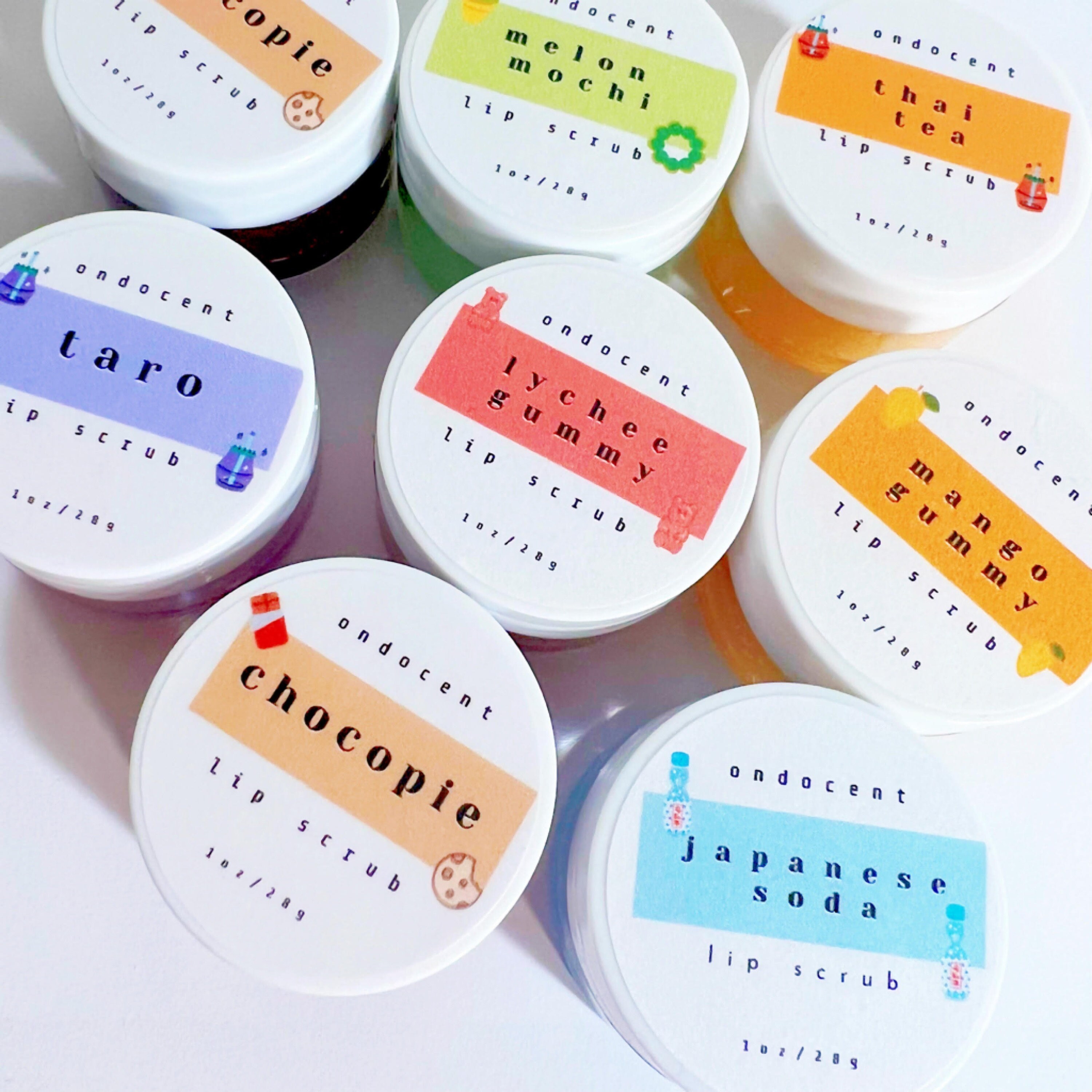 Ramune Lip Scrub japanese Soda Flavored Sugar Lip Scrub Made - Etsy