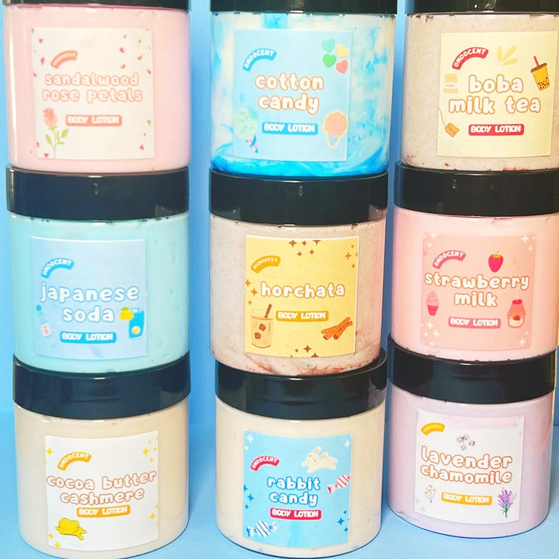 Boba Body Lotion - Boba Milk Tea Lotion, Boba Milk Tea Body Yogurt ...