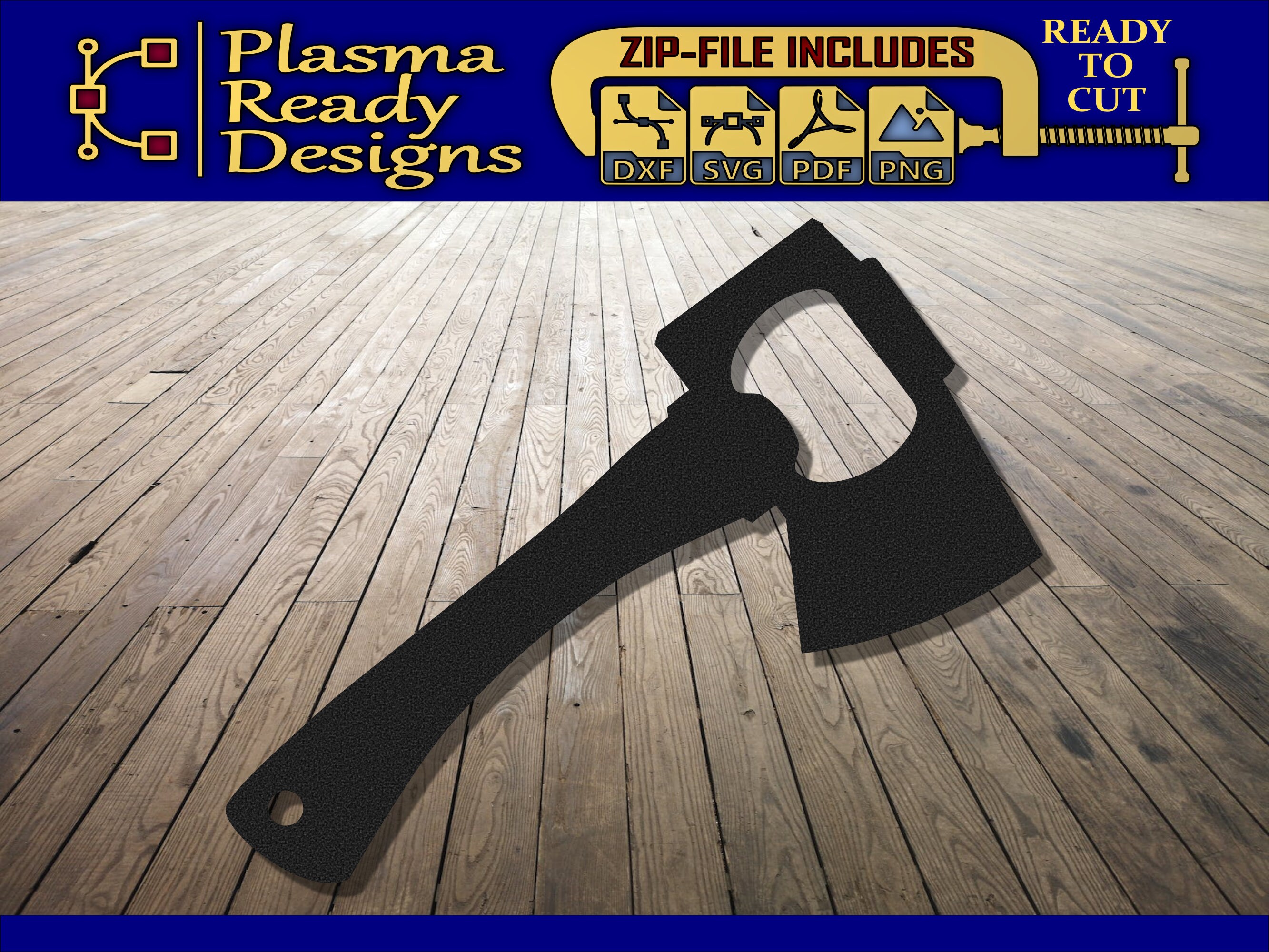 Hatchet 2 Bottle Opener - SVG/DXF - Digital Download - Laser CNC Plasma ...
