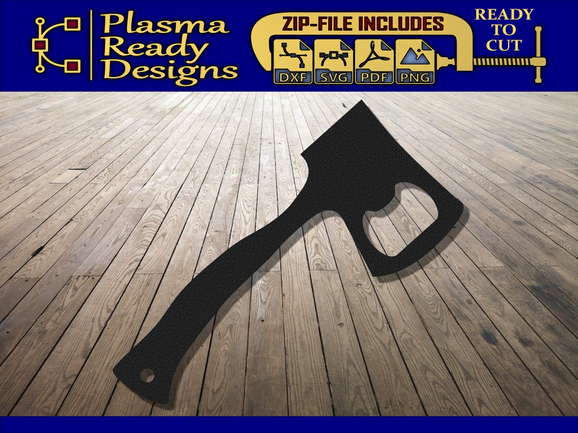 Hatchet 1 Bottle Opener - SVG/DXF - Digital Download - Laser CNC Plasma ...