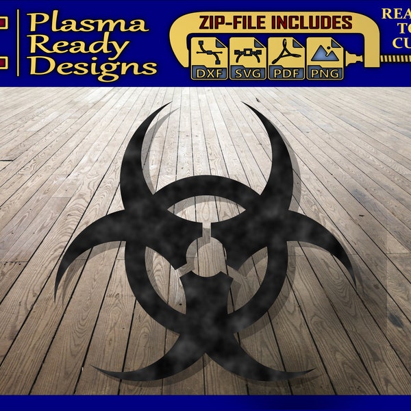 Biohazard Symbol - Etsy