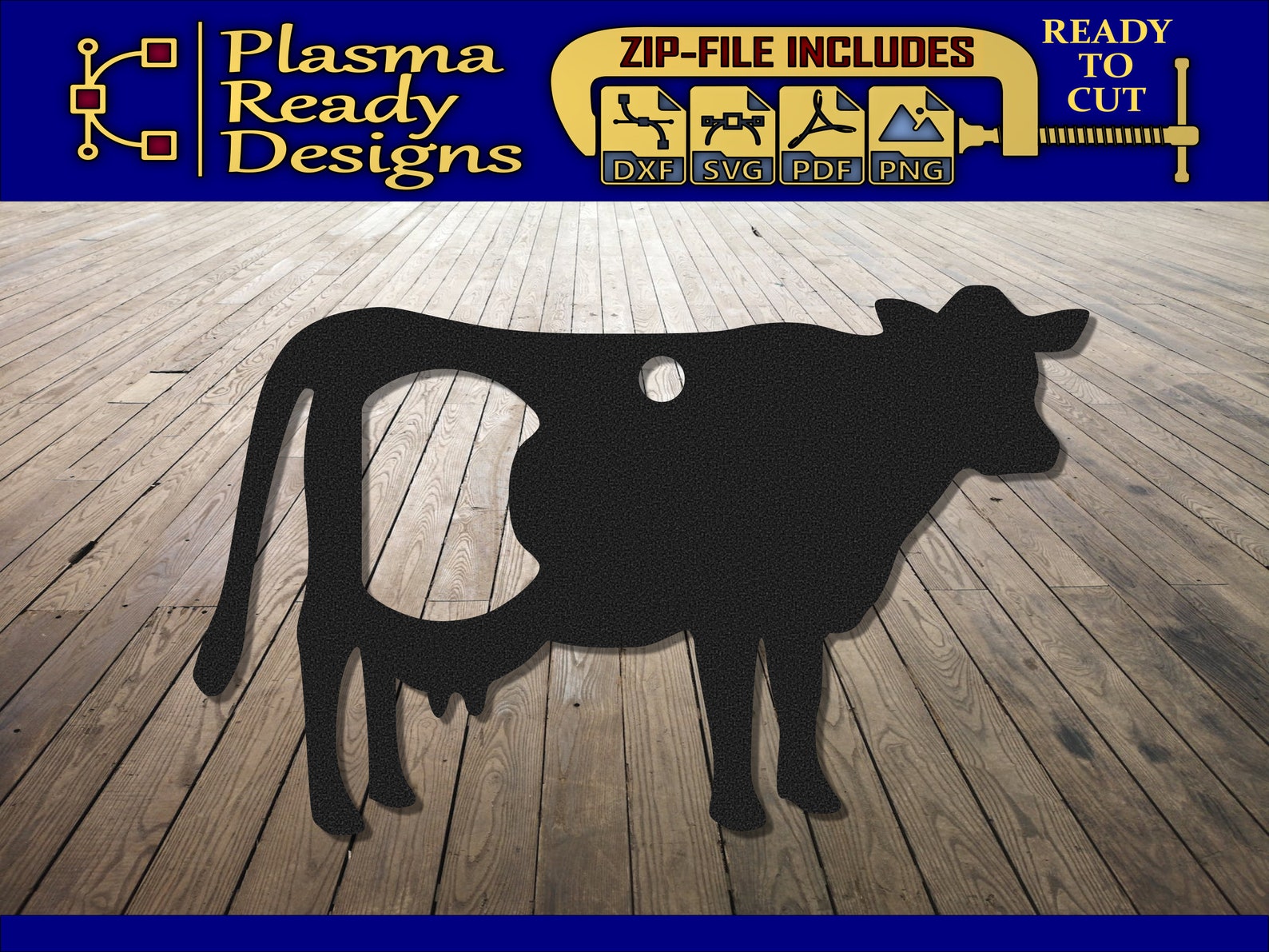 Cow Bottle Opener SVG/DXF Digital Download Laser CNC Plasma Waterjet ...
