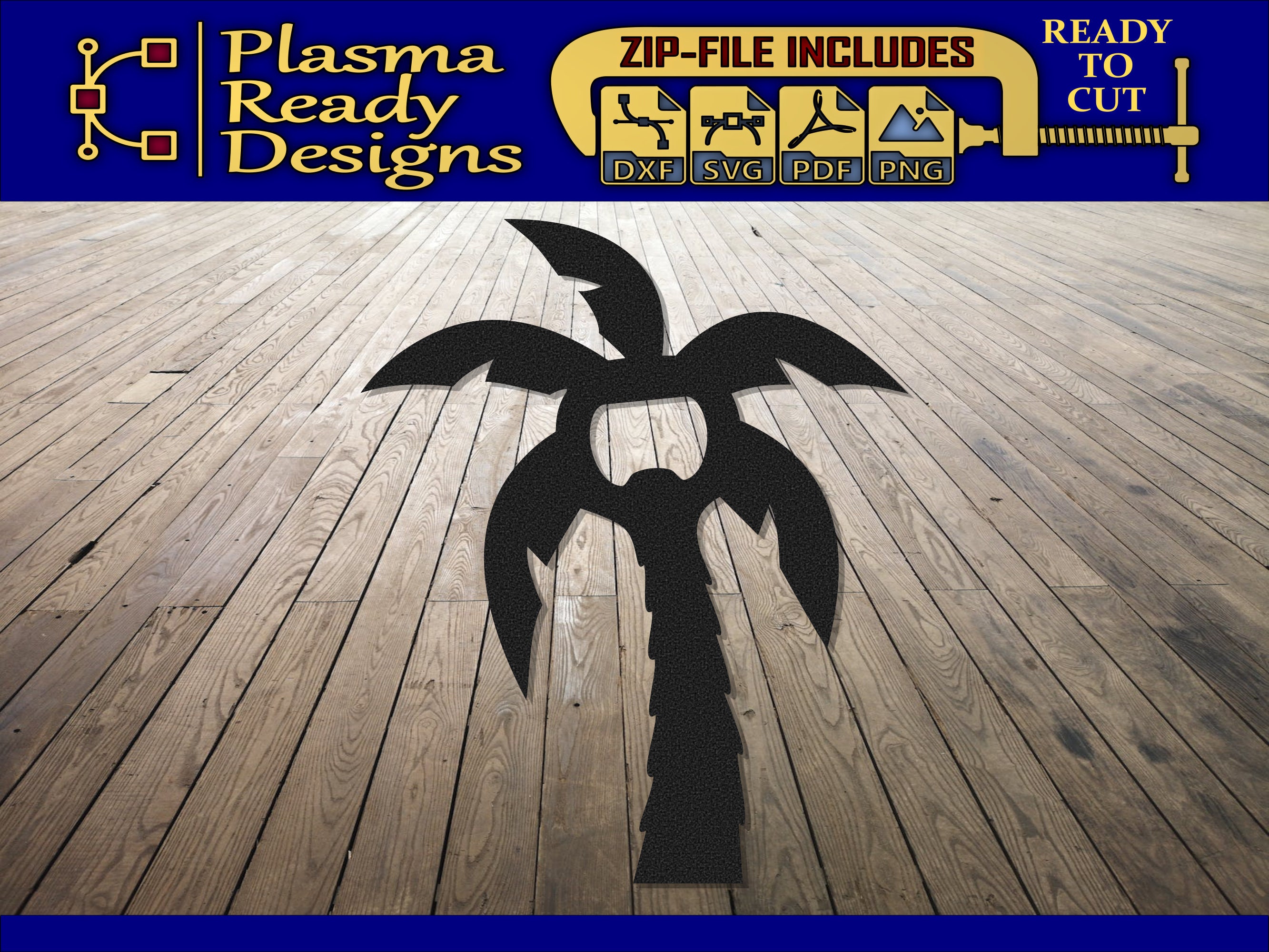 Palm Tree Cut File – CNC Plasma, Laser, Waterjet (digital Download) - Etsy