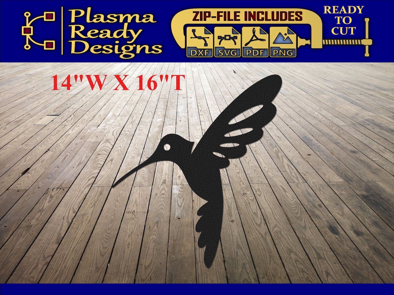 Hummingbird - SVG/DXF - Digital Download - Laser CNC Plasma Waterjet ...
