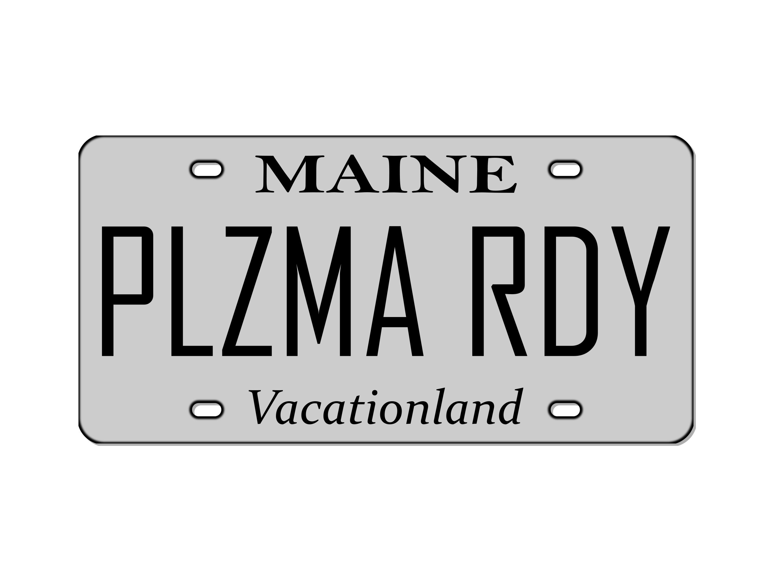 License Plate SVG/DXF Digital Download Laser CNC Plasma Waterjet ...