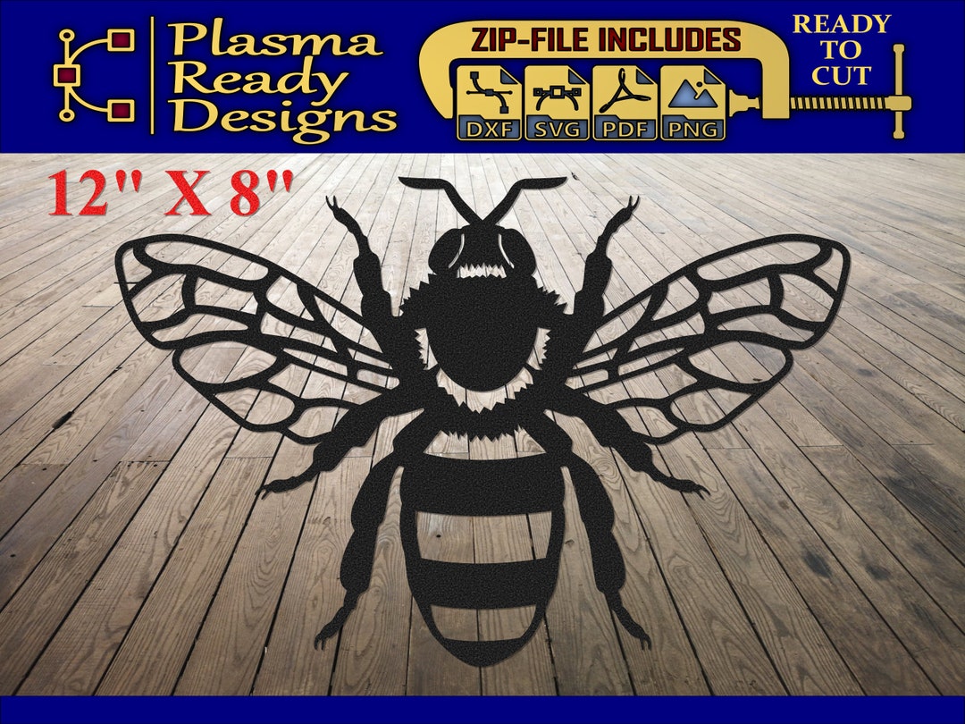 Bumble Bee - SVG/DXF - Digital Download - Laser CNC Plasma Waterjet ...