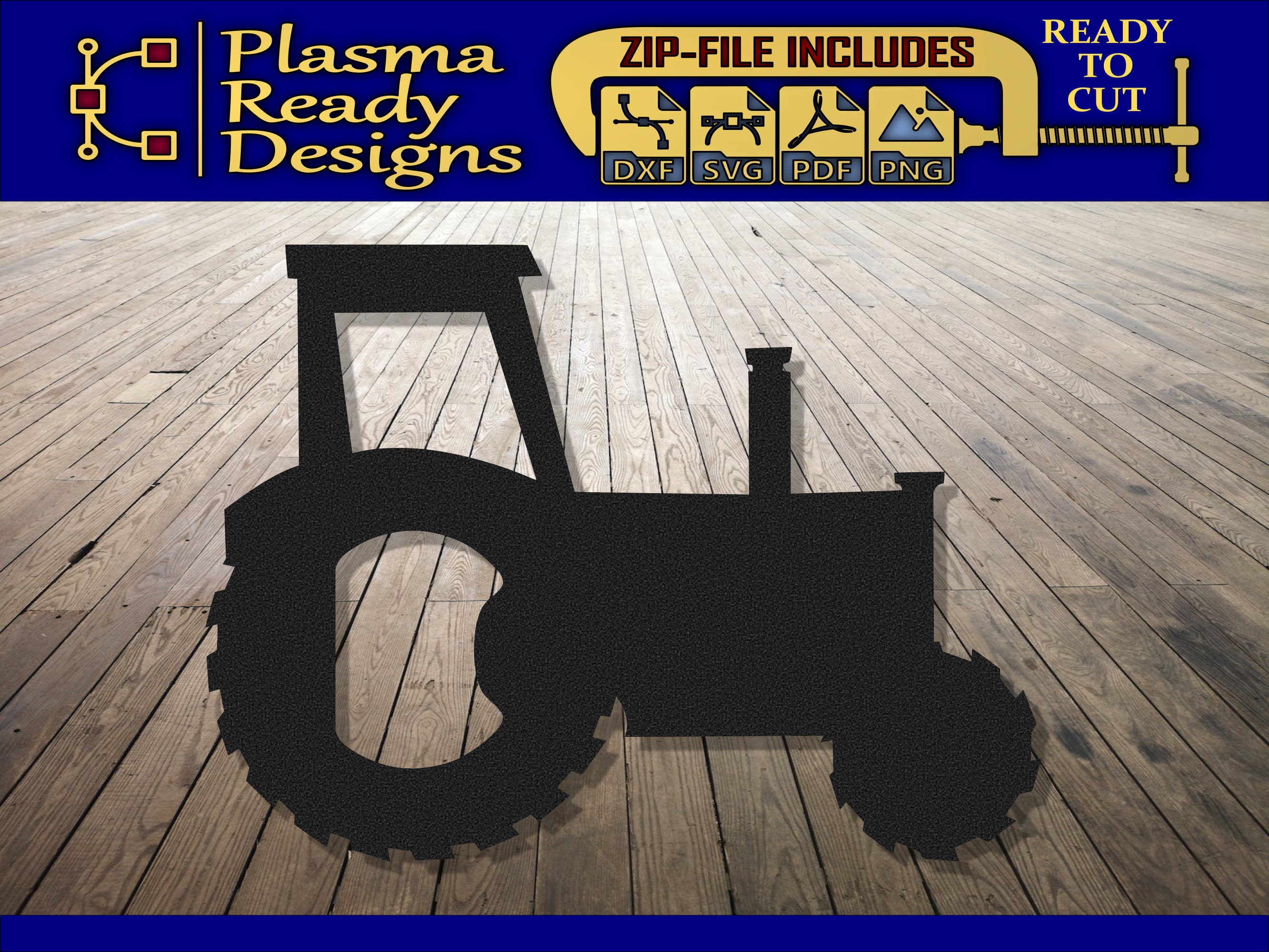 Tractor Bottle Opener - SVG/DXF - Digital Download - Laser CNC Plasma ...