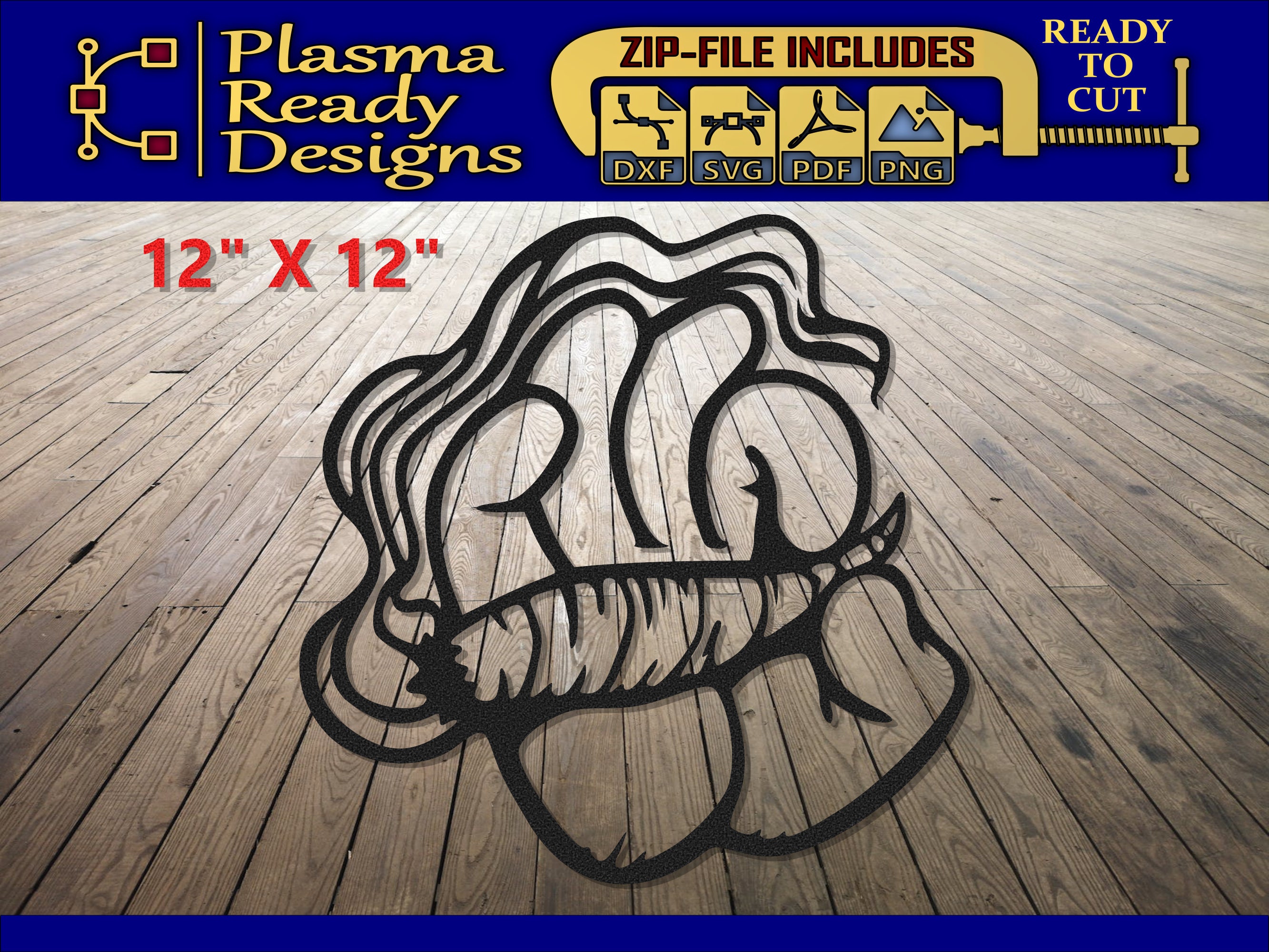 Smokin' Weed - SVG/DXF - Digital Download - Laser CNC Plasma Waterjet ...