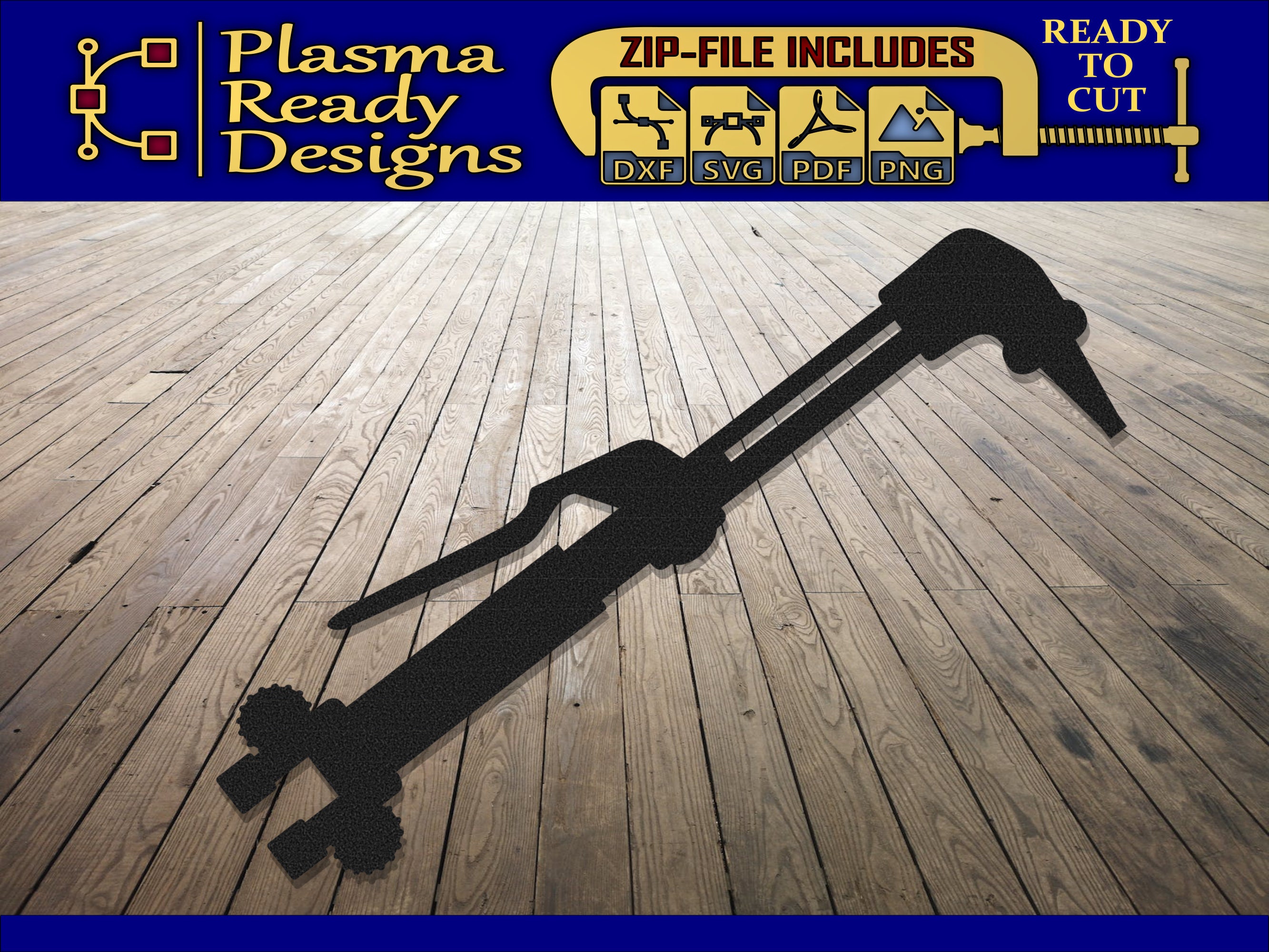 Cutting Torch - SVG/DXF - Digital Download - Laser CNC Plasma Waterjet ...