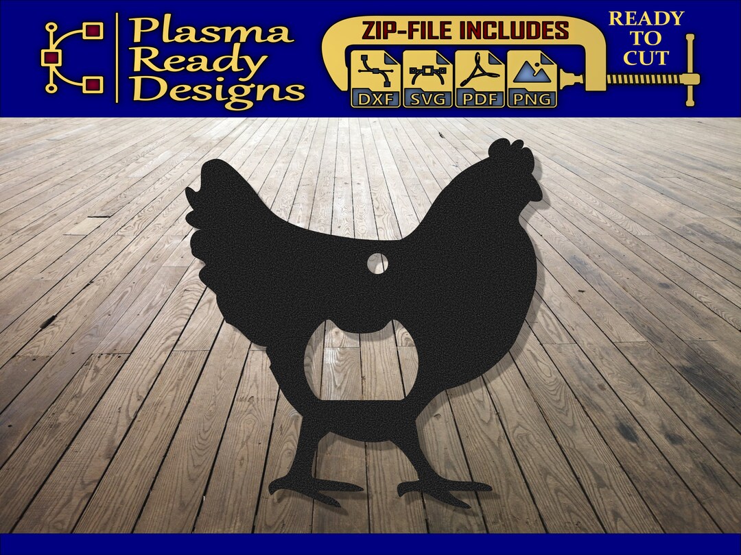 Hen Bottle Opener - SVG/DXF - Digital Download - Laser CNC Plasma ...