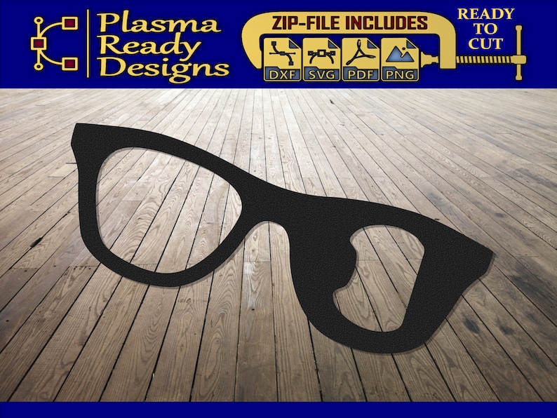 Sunglasses - SVG/DXF - Digital Download - Laser CNC Plasma Waterjet ...