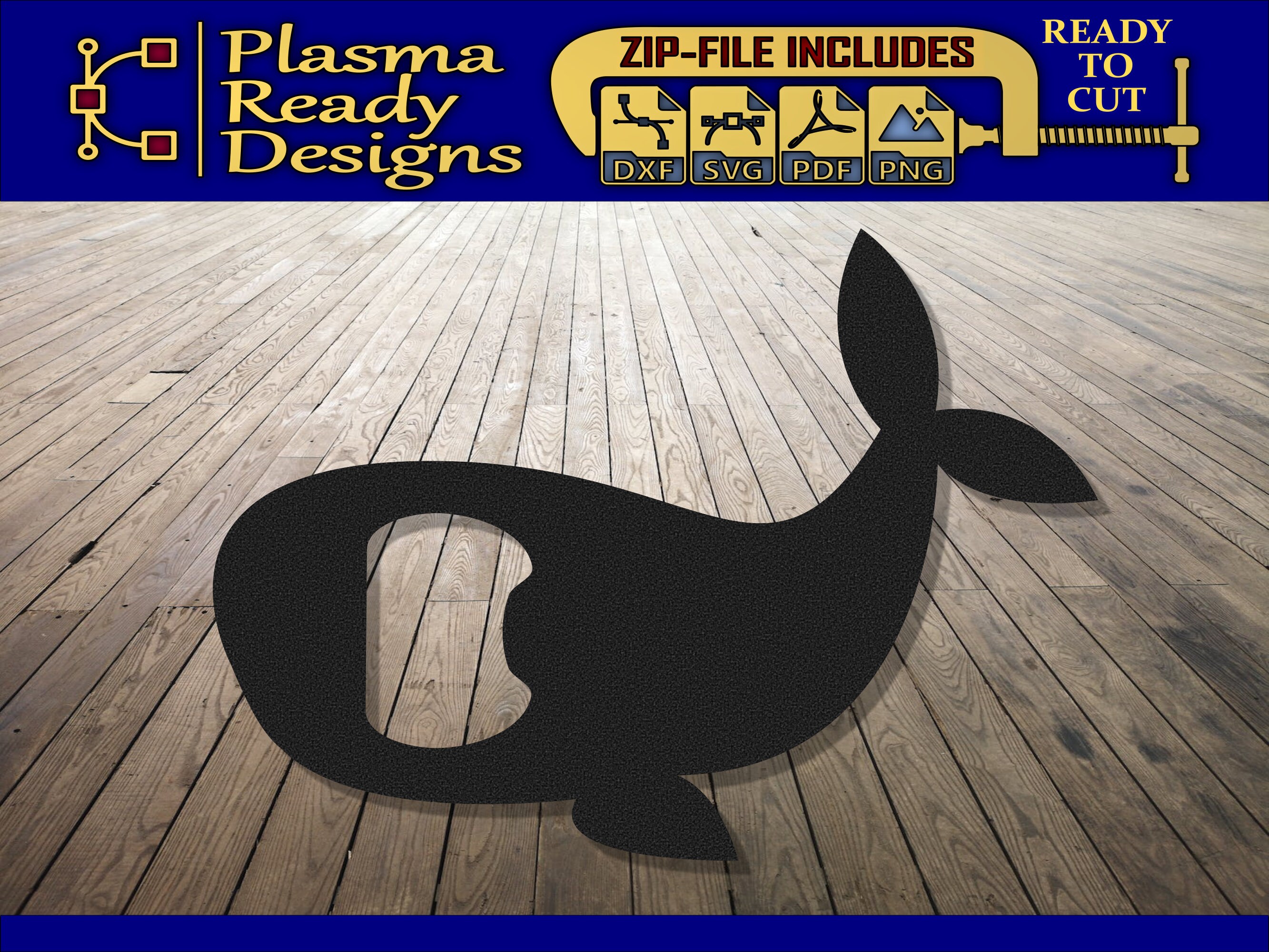 Whale Bottle Opener Cut File – CNC Laser, Plasma, Waterjet (SVG/DXF) - Etsy