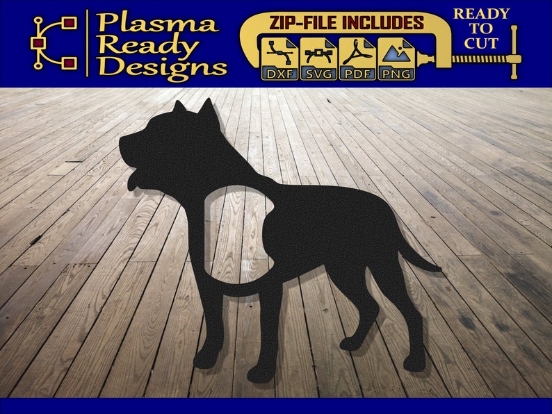 Pitbull Bottle Opener - SVG/DXF - Digital Download - Laser CNC Plasma ...