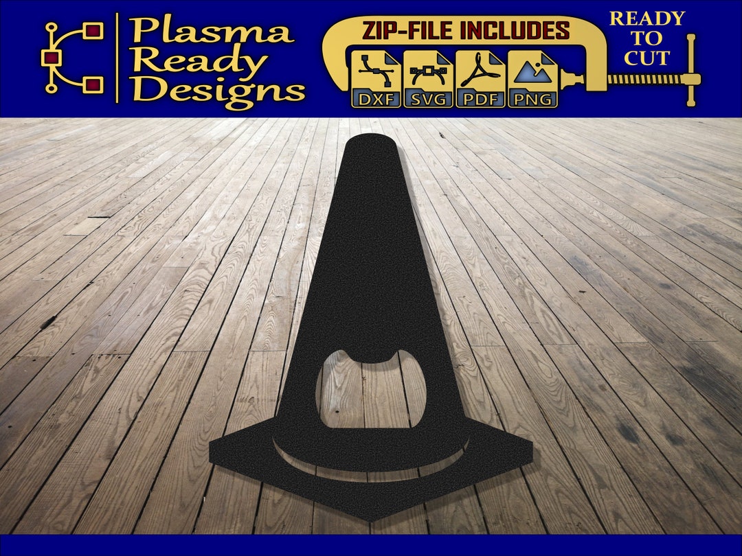 Traffic Cone Bottle Opener - SVG/DXF - Digital Download - Laser CNC ...